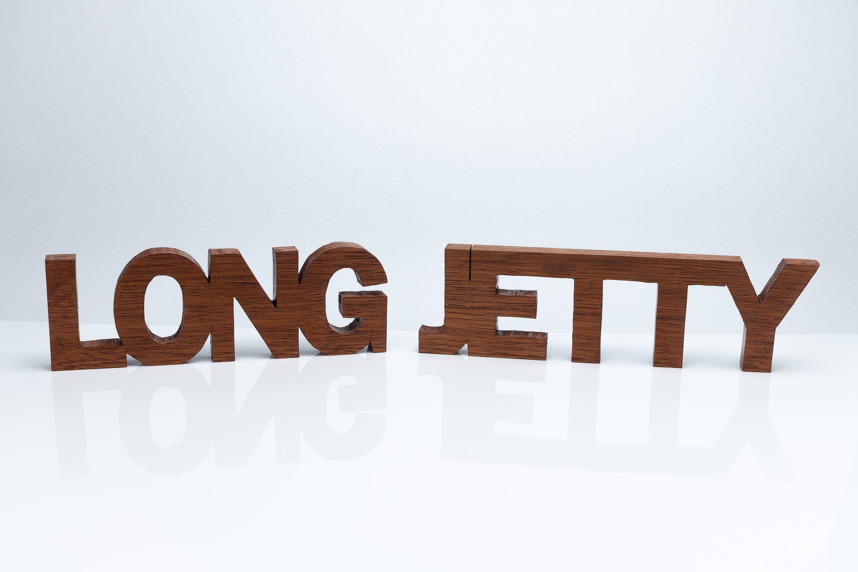 Custom 3D reclaimed timber sign – Houseoftierney