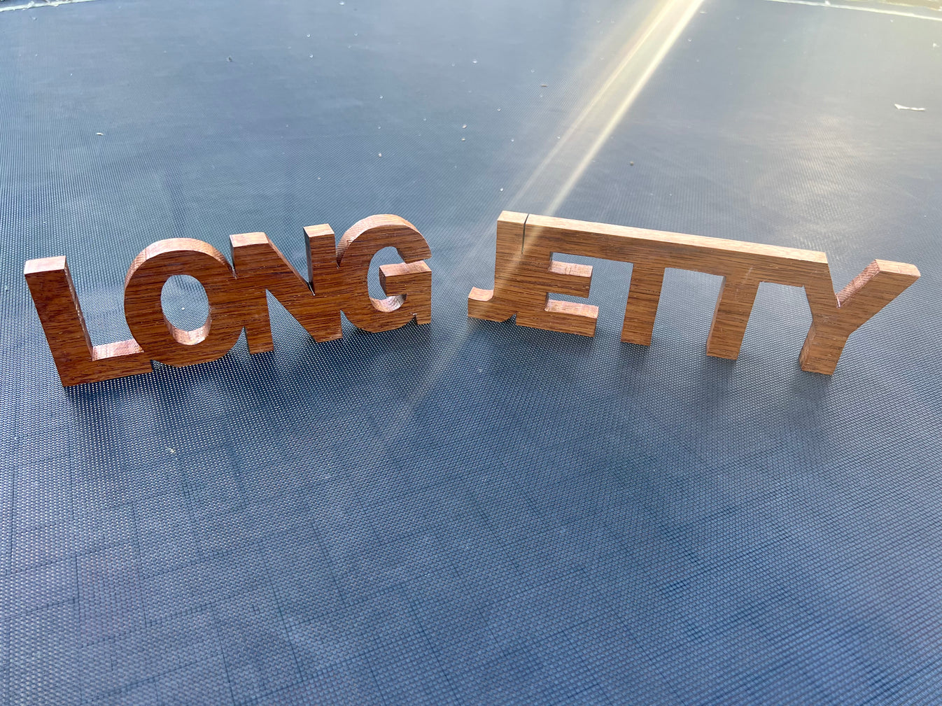 Custom 3D reclaimed timber sign – Houseoftierney